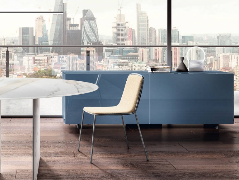 Lago Plenum Sideboard 0832 aus Glas Lackiert oder Matt - Italianhome